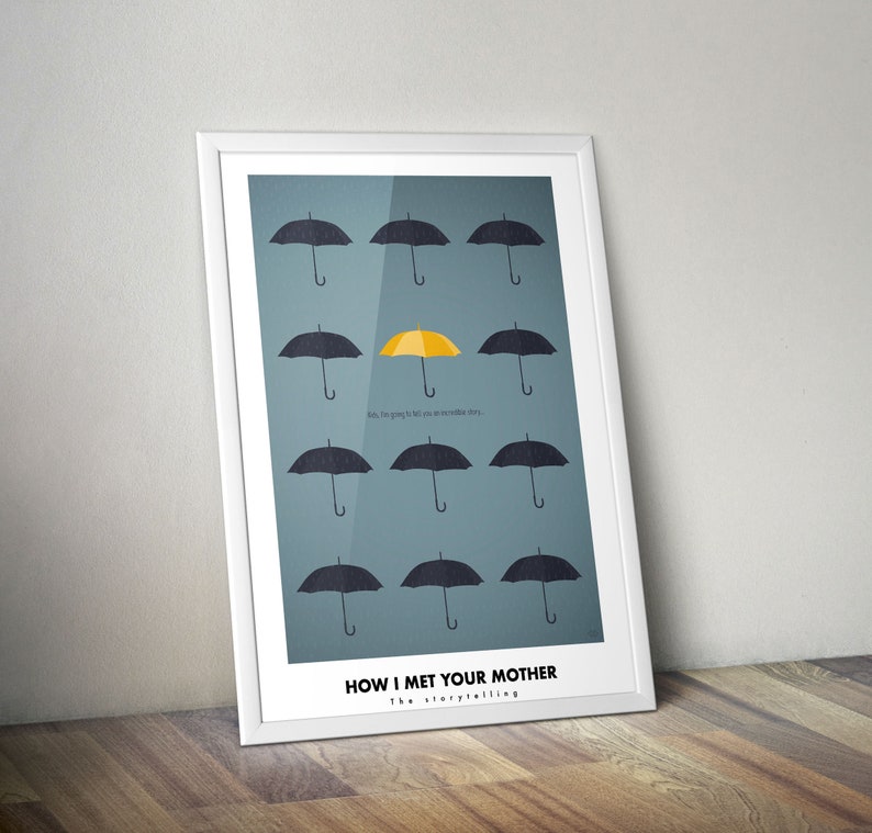 TV Show - Minimalist Poster - Etsy