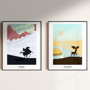 Fairy Tales Minimalist Serie Poster - Etsy