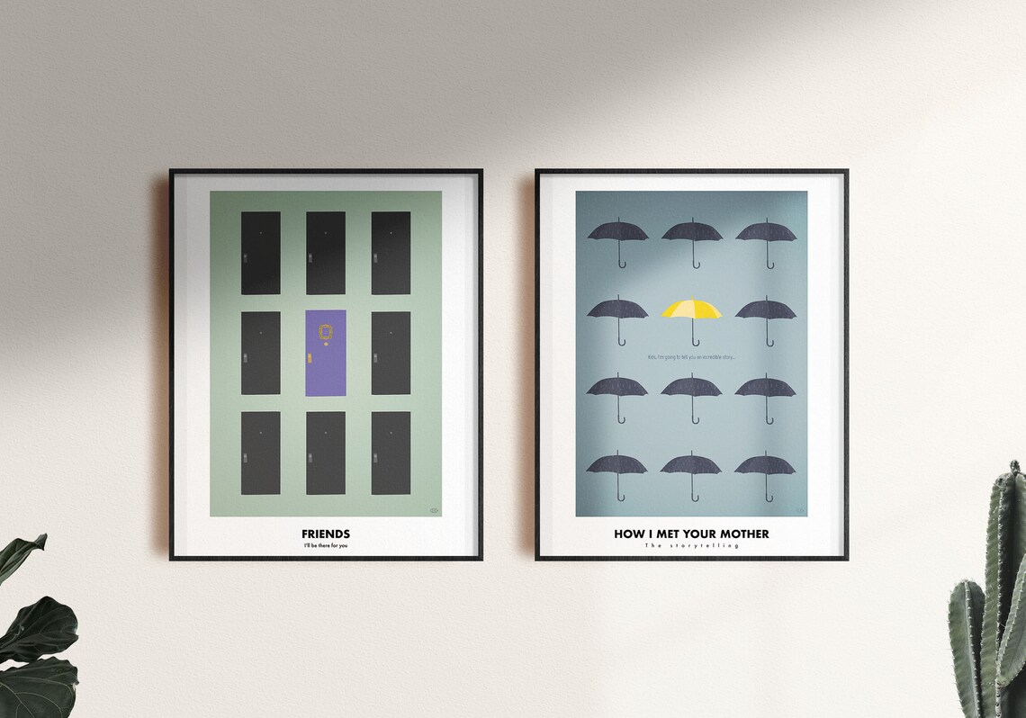 TV Show - Minimalist Poster - Etsy