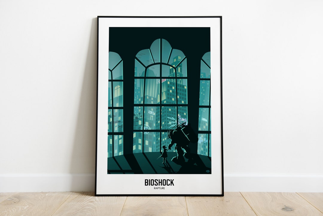 Bioshock - Rapture - Minimalist Poster - Etsy