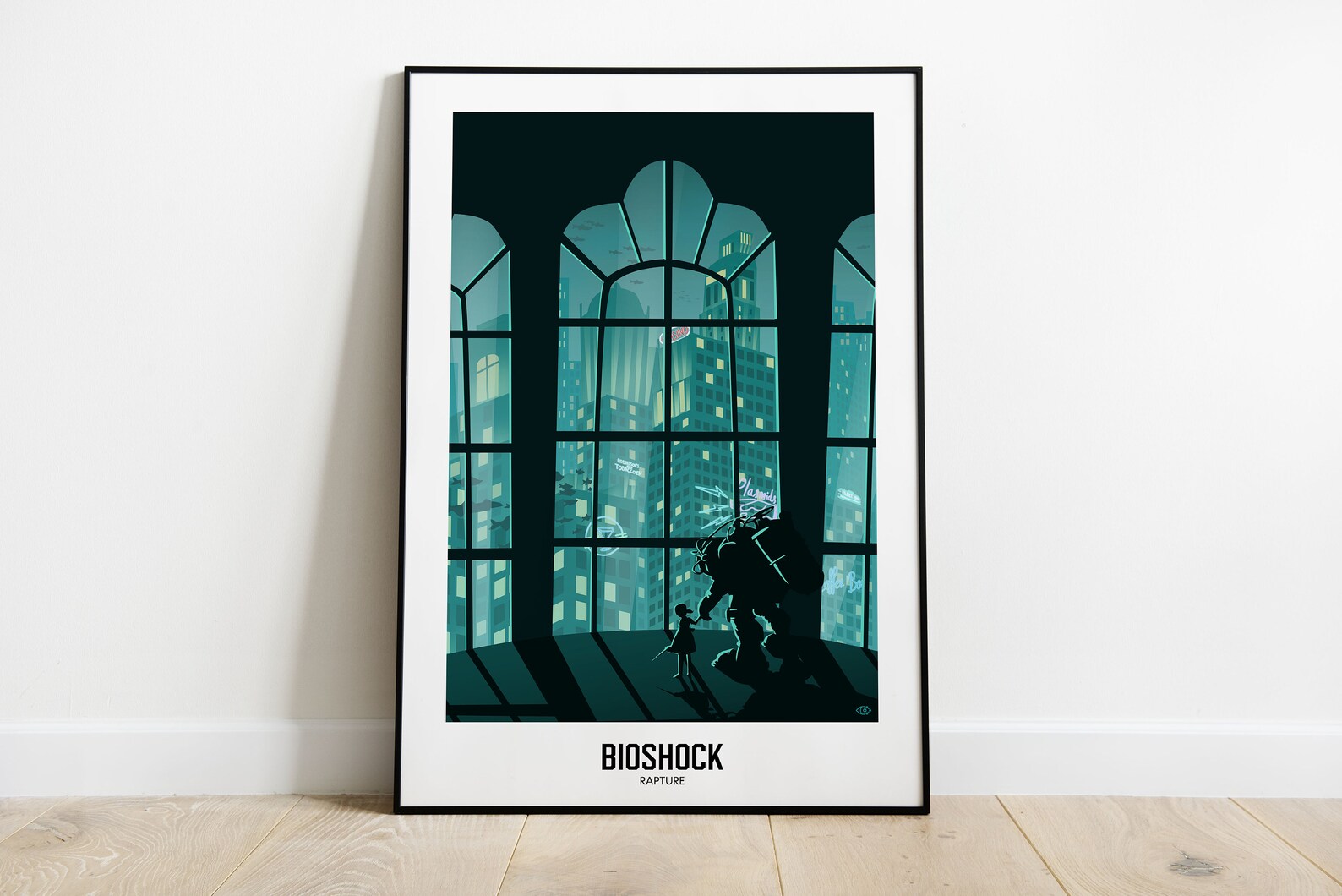 Bioshock Rapture Minimalist Poster | Etsy