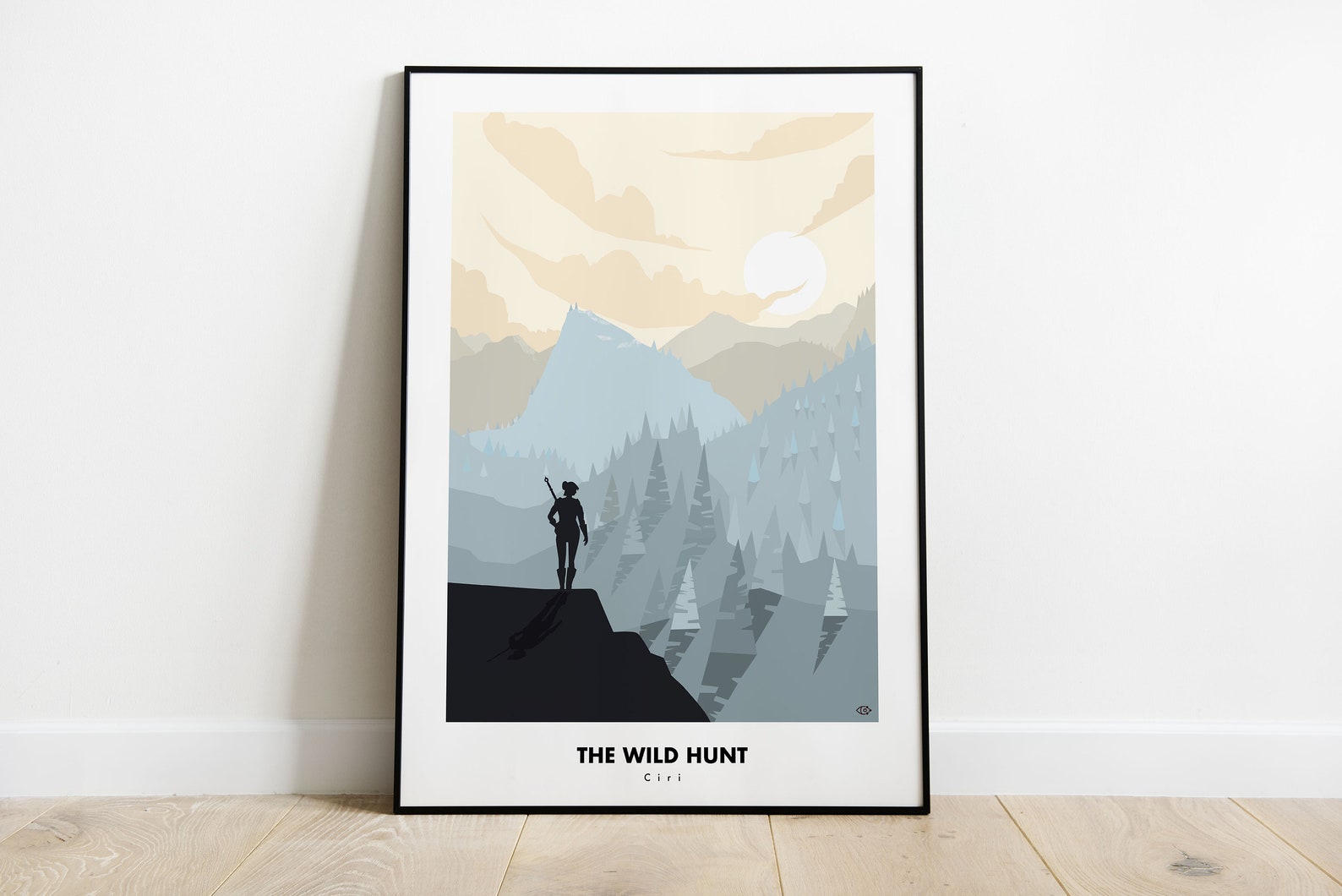 Video Game Inspired the Wild Hunt Minimalist Poster - Etsy