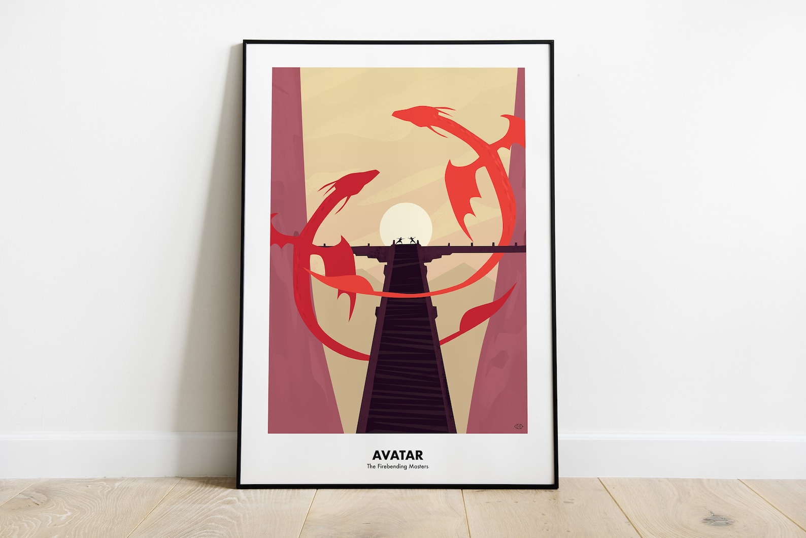 Animation Inspired Minimalist Poster - Etsy