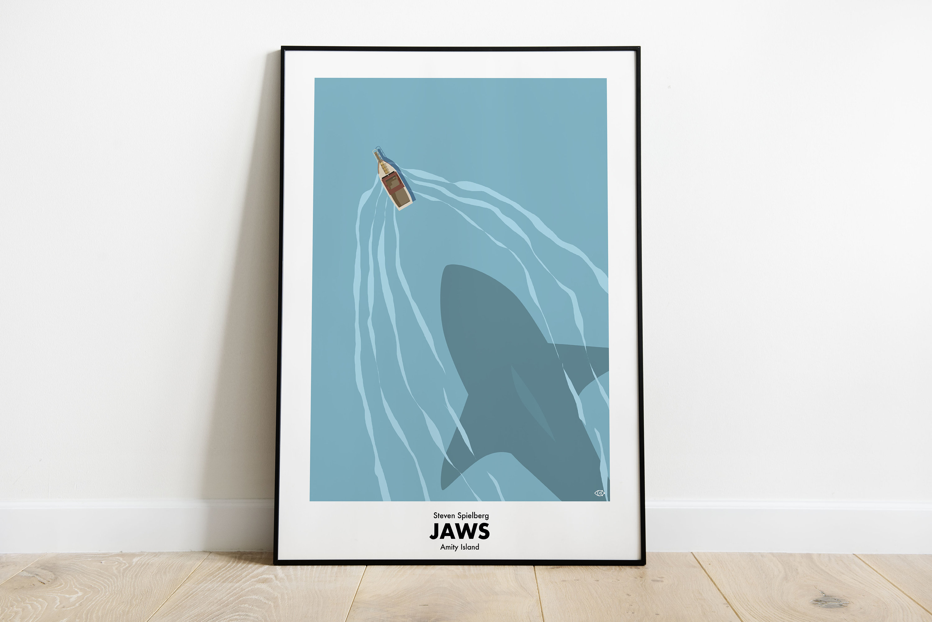 Jaws Minimalist Poster