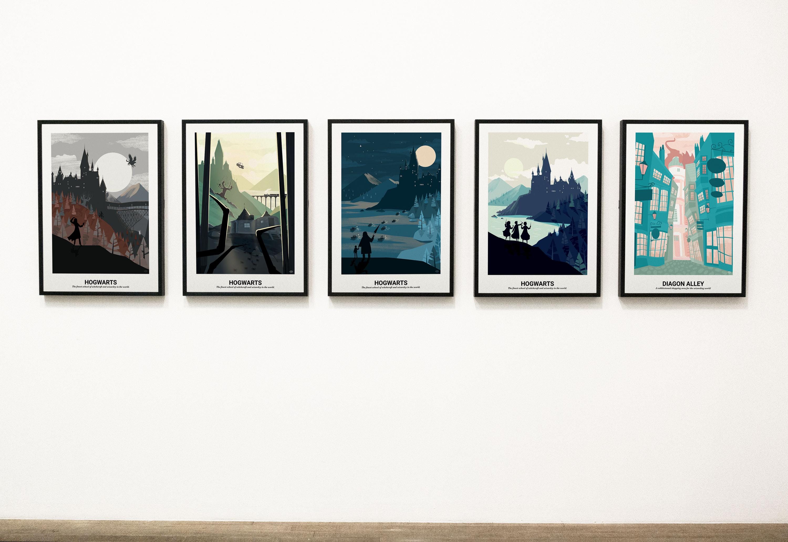 Wizard World - Minimalist Serie Poster - Etsy