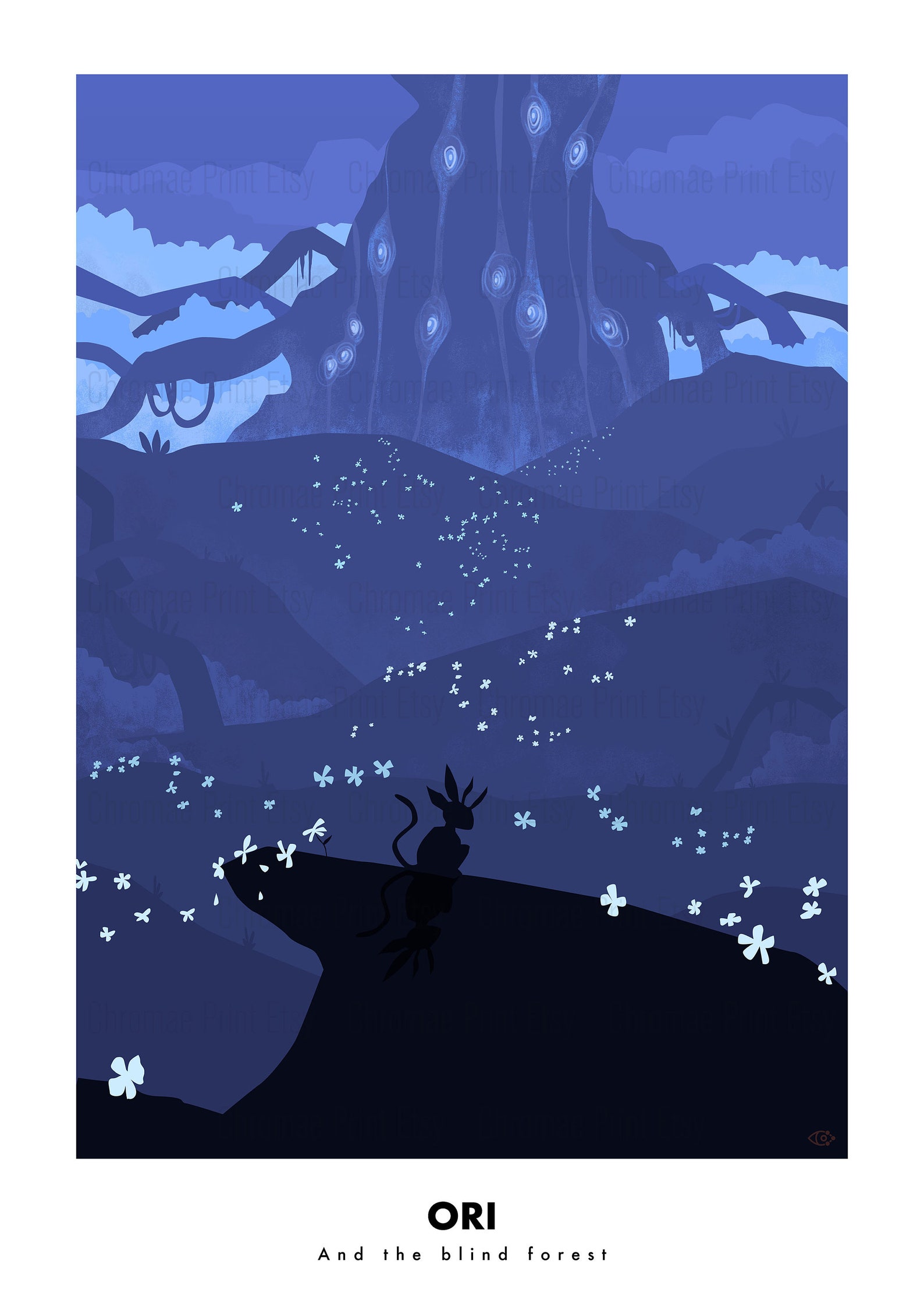 Ori and the Blind Forest Minimalist Poster - Etsy