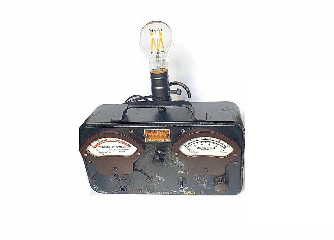 Sun Engine Analyzer Repurposed Light Fixture - Etsy