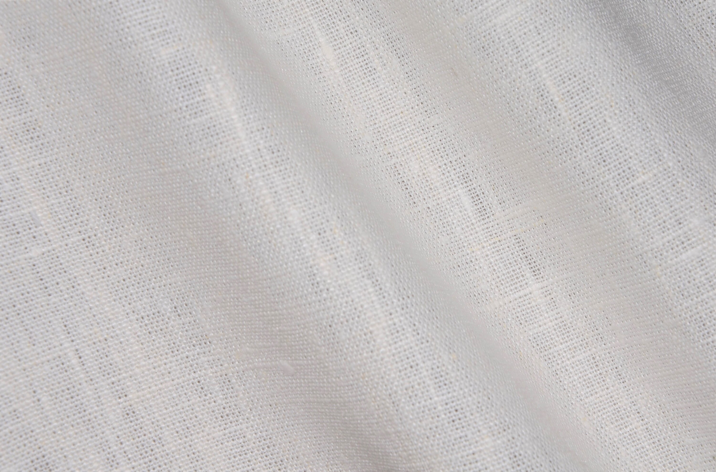 Linen Fabric 265g/sqm Milk White Rustic 150 Cm Width. Heavy, Can Be Cut ...