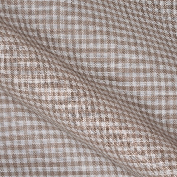 Checked Linen Fabric - Etsy