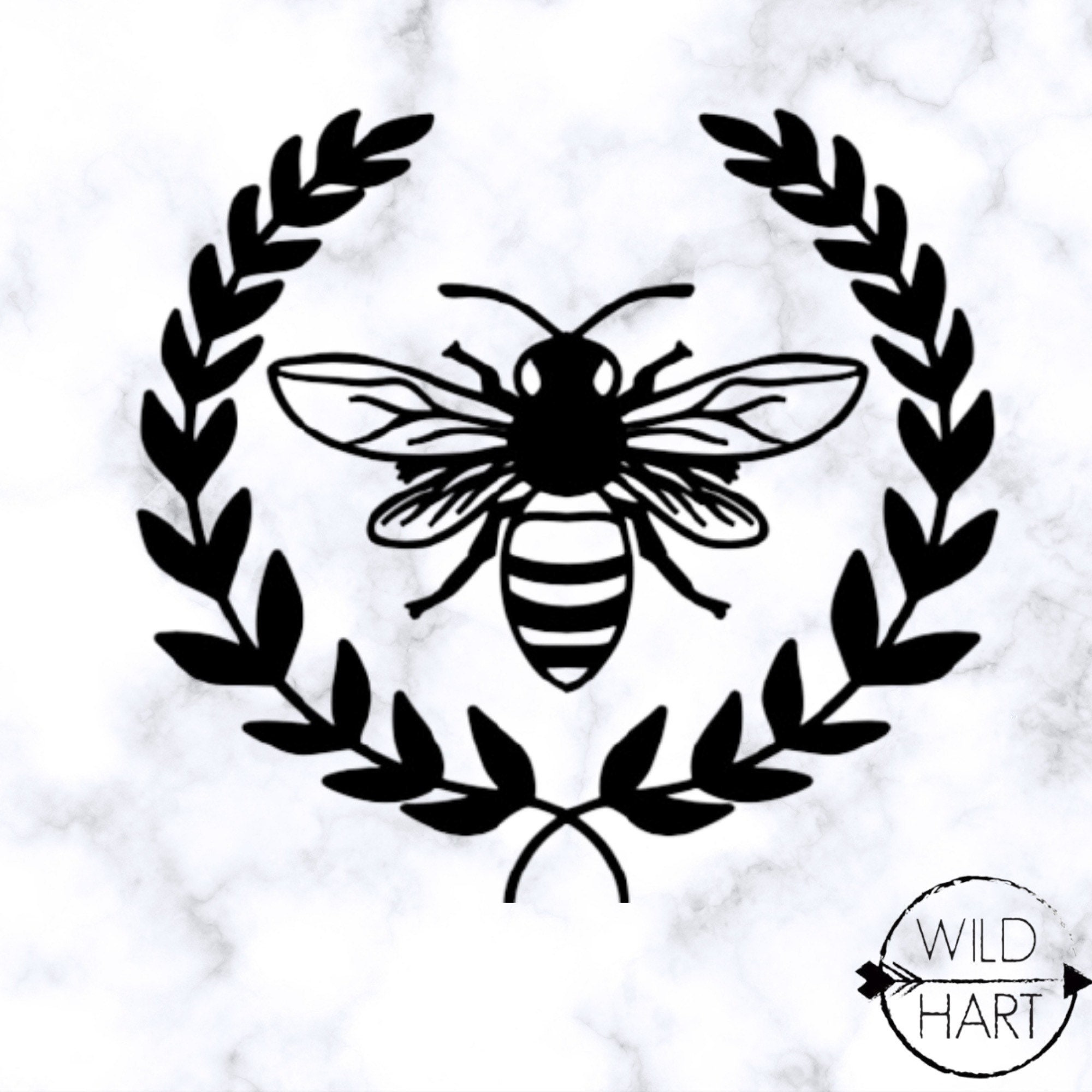 Bee Decal. Bee Sticker. Bee Vinyl Decal. | Etsy