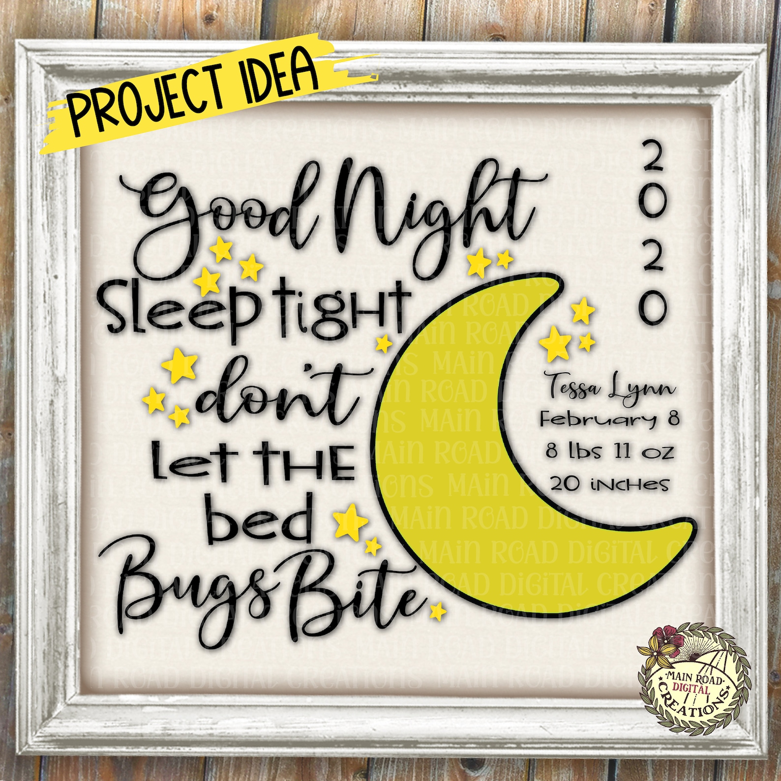 Good Night Sleep Tight don't let the bed Bugs | Etsy