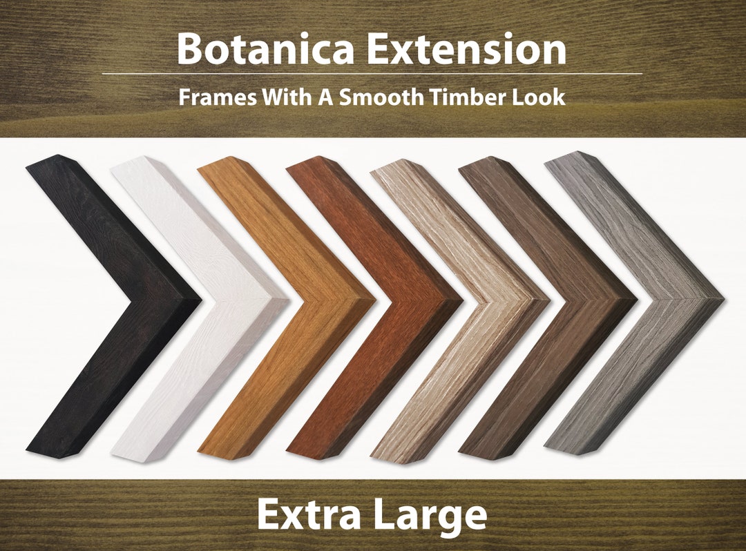 Extra Large Botanica Extension Pre-made Picture Frames - Etsy
