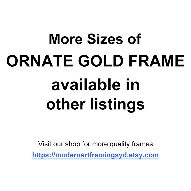 Antique Thick X-large Ornate Gold Timber Chunky Picture Frames Handmade ...