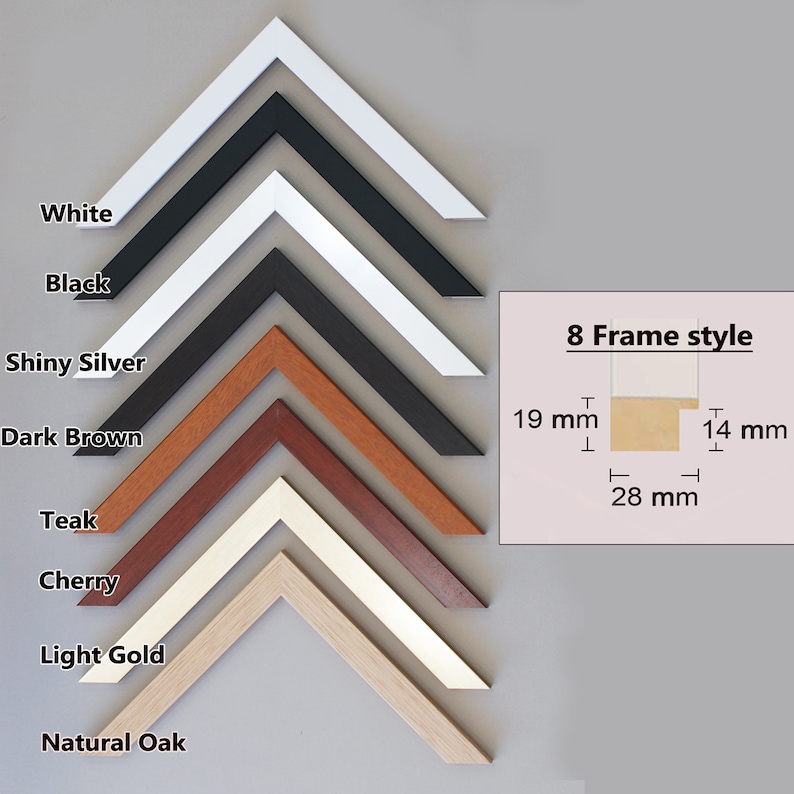 3-in-1 Photo Frame 6x8 Windows - Etsy