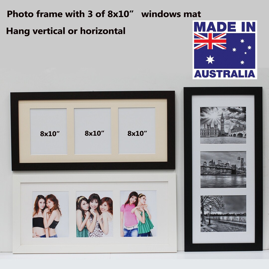 3-in-1 Photo Frame - 8x10" Windows - Etsy Australia