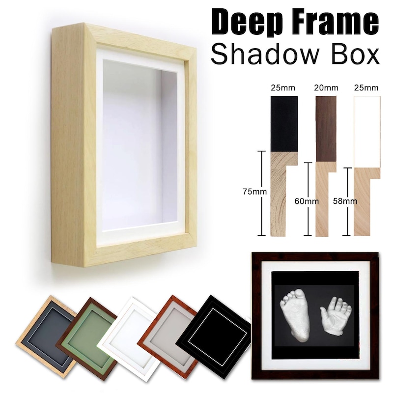 Shadow Box Display Frames - Etsy Australia