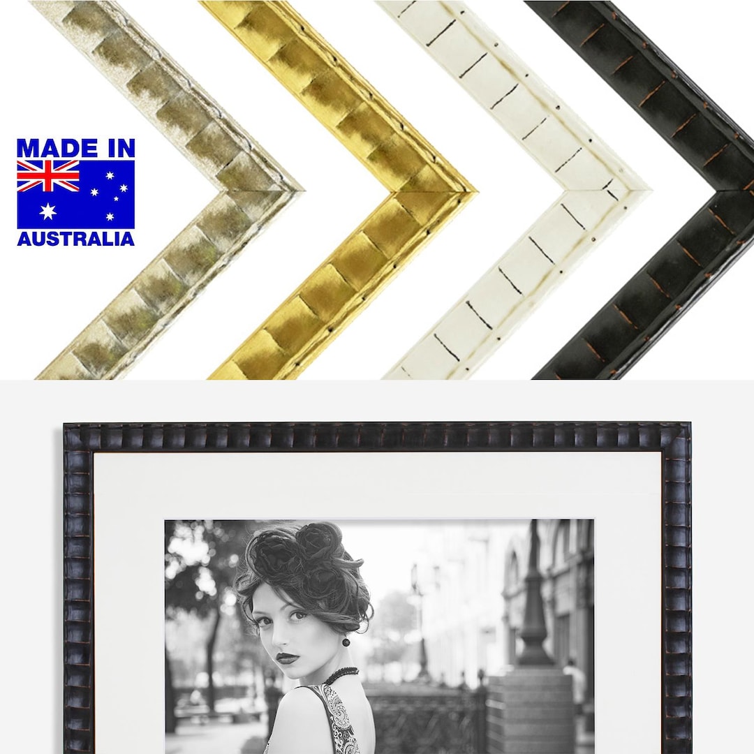 Traditional Kyoto Bamboo Look Timber Picture Frames Wooden Frame A4 ...