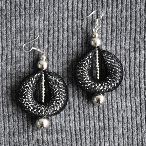 Artistic Figurine Earrings, Dance Earrings, Drop Earrings, Contemporary ...