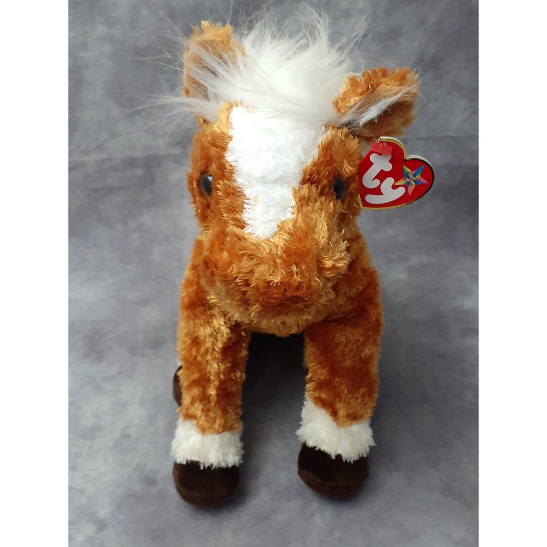 TY Beanie Buddy TROTTER the Horse Plush - Retired 2001 & Hard to Find ...