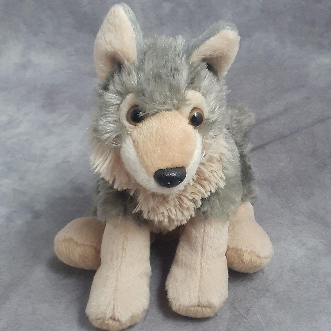 Wild Republic Cuddlekins Grey Timber Wolf Plush (8 Inches) - Etsy