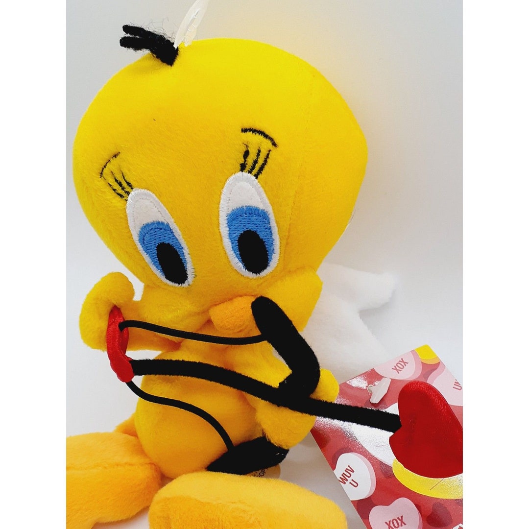 Warner Bros. Tweety Bird Cupid Valentine's Day Beanie Bean Bag - NEW ...