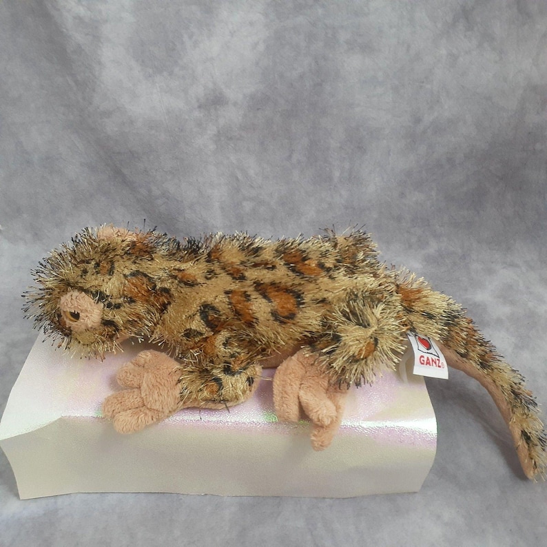 Webkinz Ganz Reptile & Water Animals Plush - Snake, Leopard Lizard ...