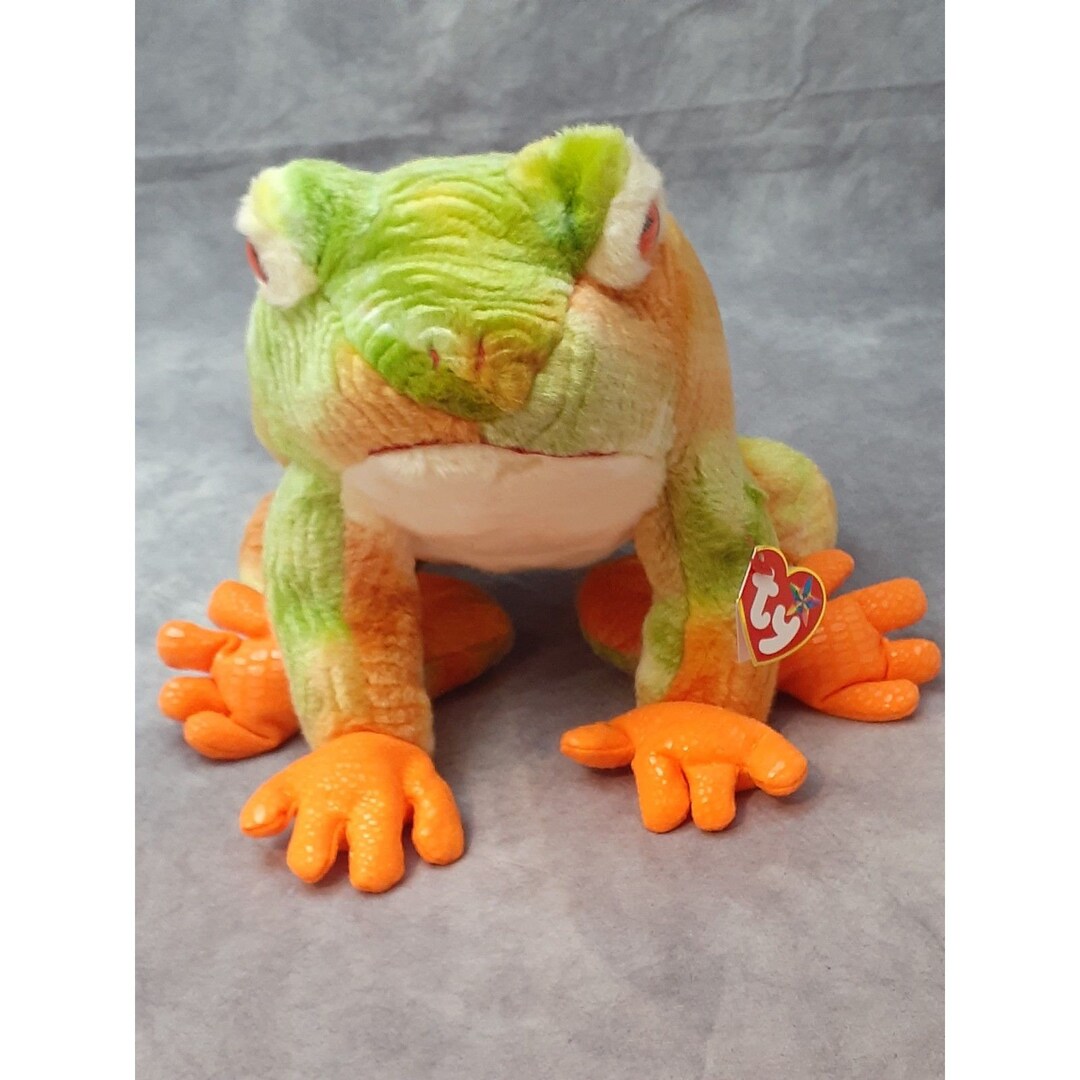 TY Beanie Buddy PRINCE the Frog Plush Retired 09/21/02 - Etsy