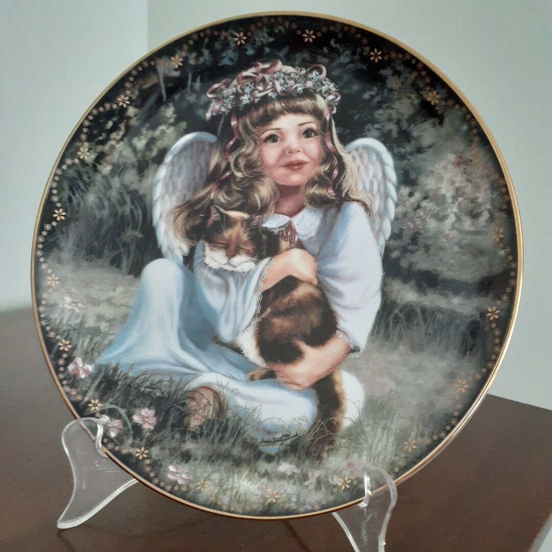 Bradford LE Plate 1997 5th in Heaven's Little Sweethearts - an Angels ...