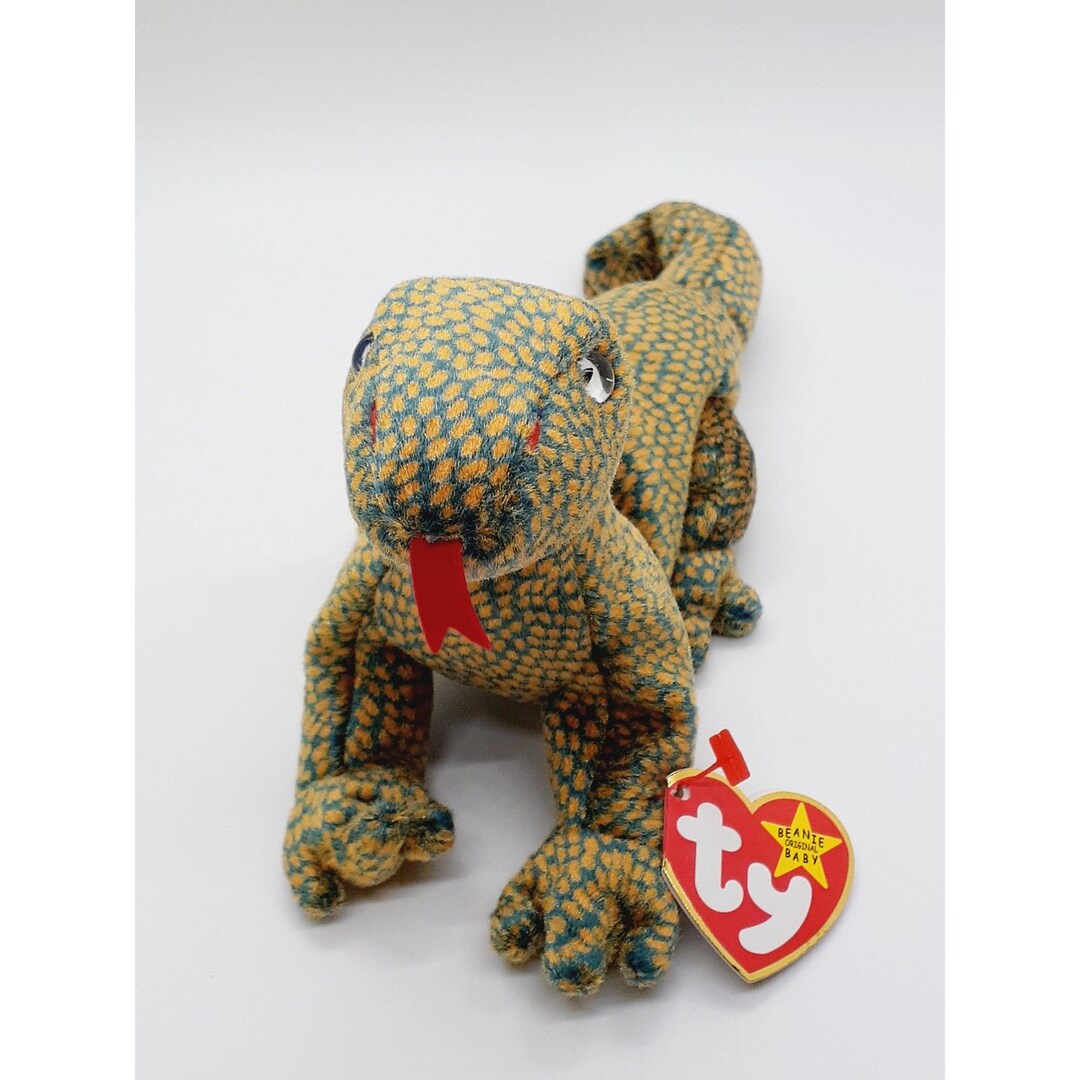 TY Scaly the Lizard Beanie Baby - NEW With Tags - Retired 12/23/99 - Etsy