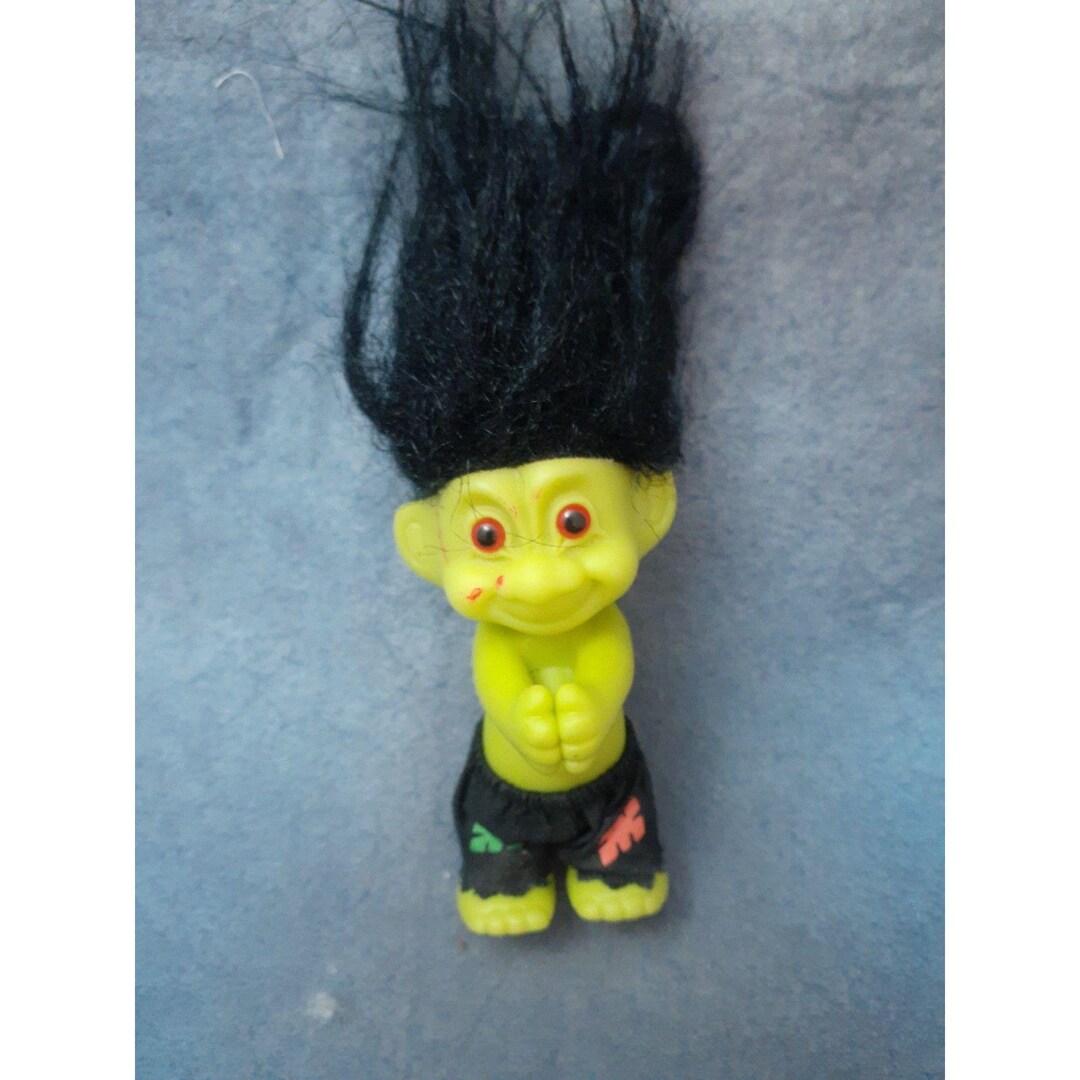 Russ Frankenstein Troll Halloween Doll - Vintage - (6 Inches) - Etsy