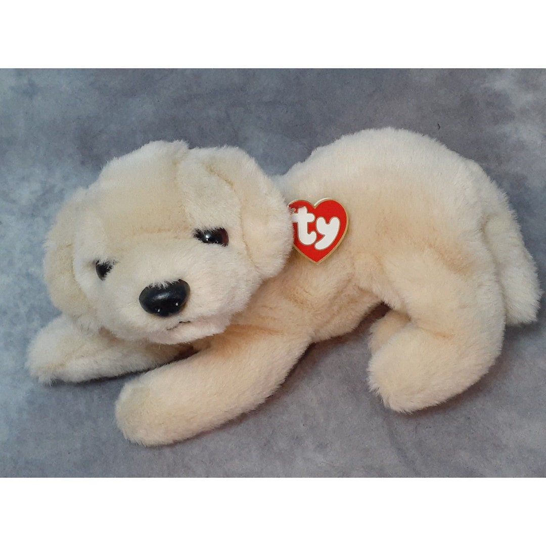 TY Classic Collection MUFFIN the Yellow Lab Dog - (10 Inches) - 1995 ...
