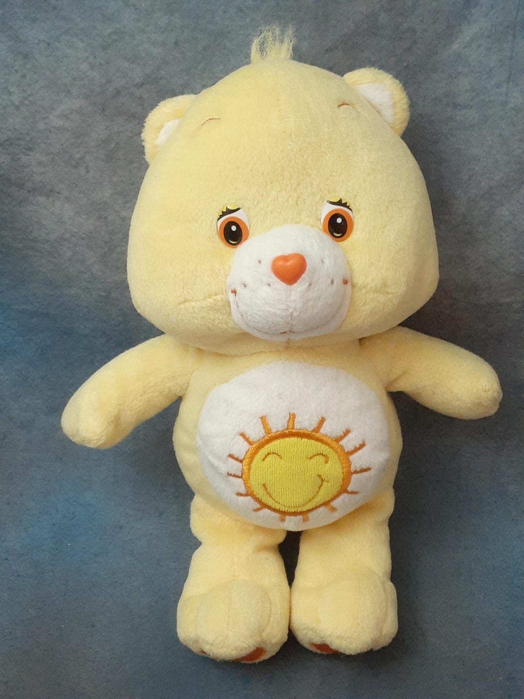 2002 Funshine Yellow Sunshine Care Bear Plush - 10 Inch - Vintage Care ...