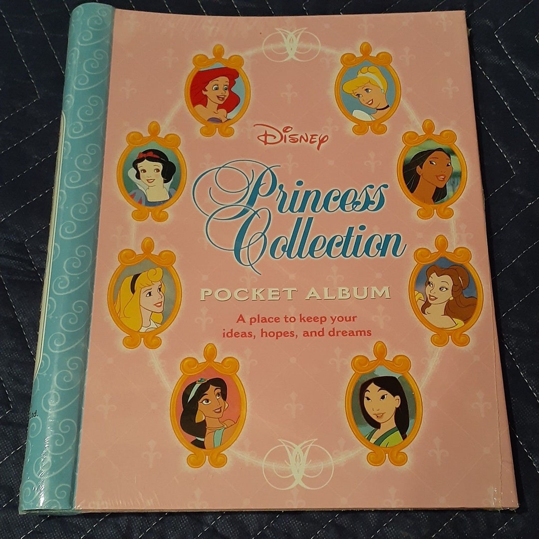 Disney Princess Collection Pocket Keepsake and Photo Album Vintage 2000 ...