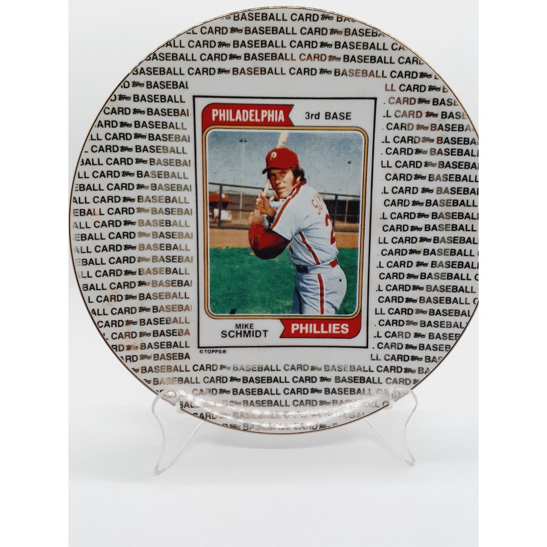 Philadelphia Phillies 3rd Base Mike Schmidt Baseball Card Collector ...