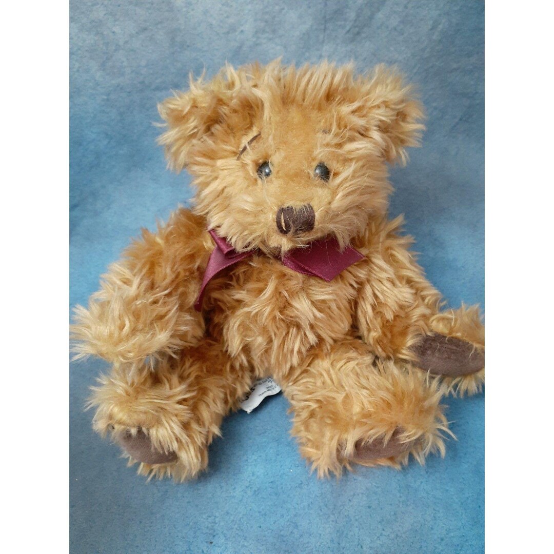 Gregory Teddy Bear Plush Seated Bear - Russ Berrie - 9" Tall - Rare ...