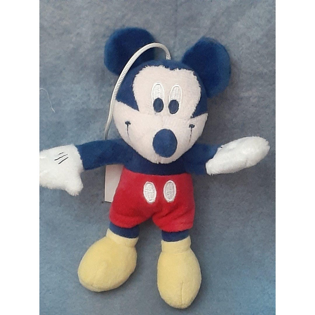 Disney Mini Mickey Mouse Plush Toy Doll (5 Inches) - Etsy