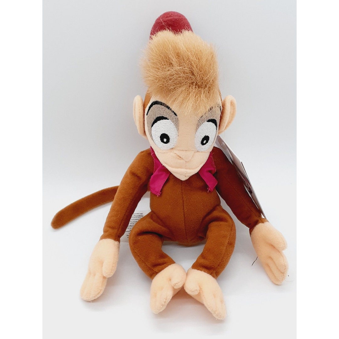 DISNEY Abu Monkey From Aladdin 8 Bean Bag Beanie Baby NEW With Tags - Etsy