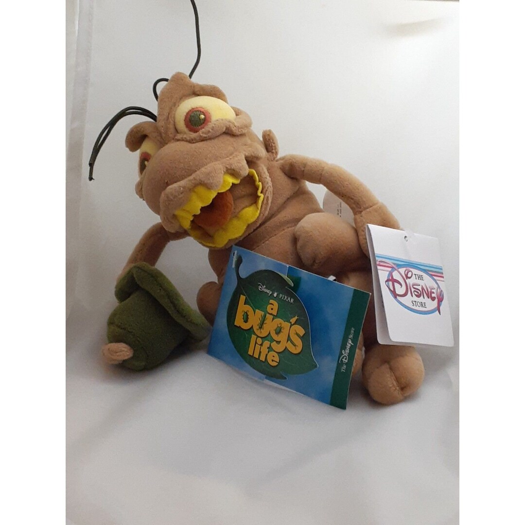 The Disney Store Bean Bag - A Bug's Life - P.T. Flea 8" Beanie - NEW W ...