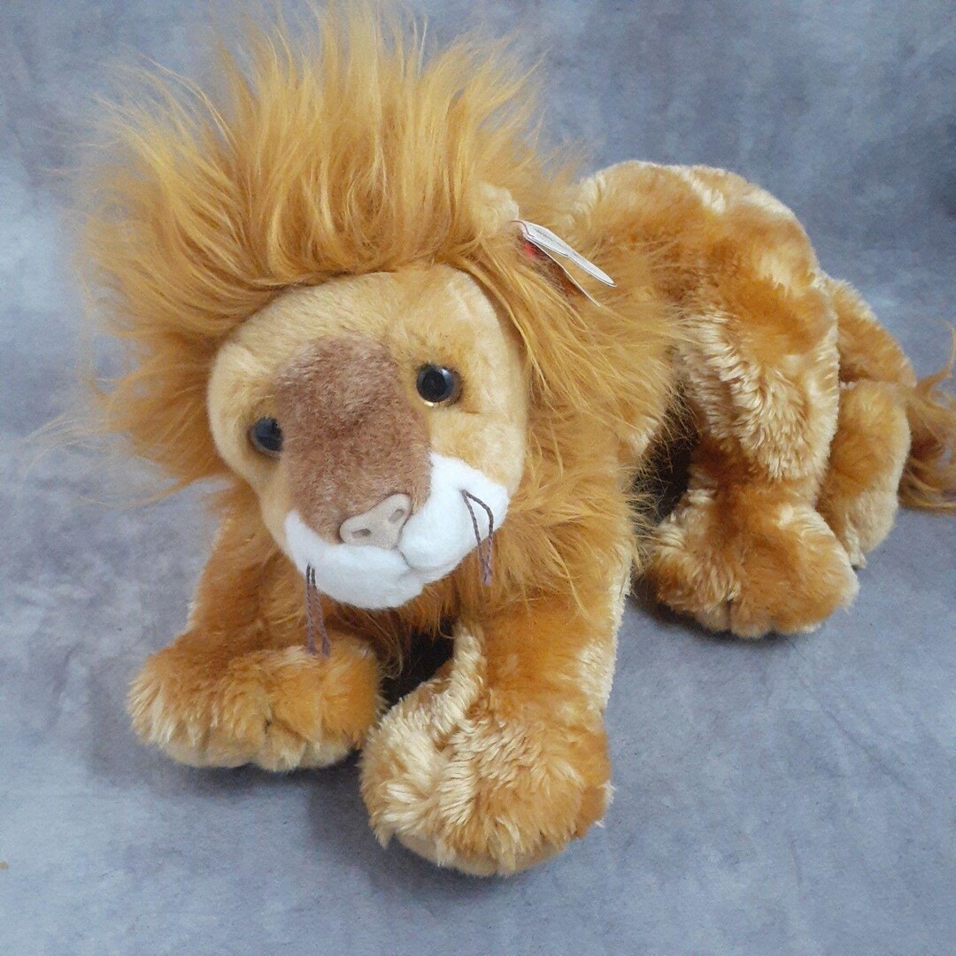 TY Classic Collection CAESAR Lion Plush - (13 Inches) - Vintage 2003 - Etsy