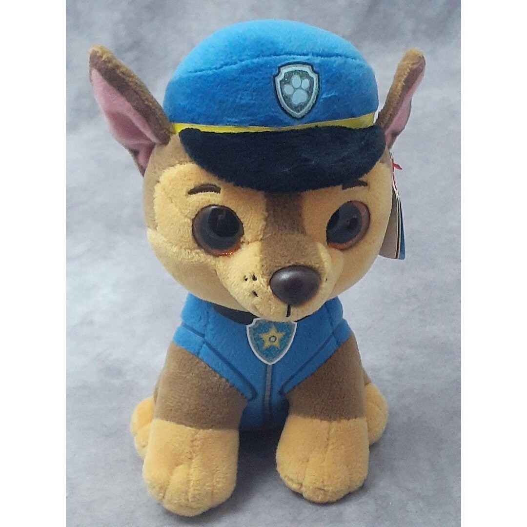 TY "chase" the Paw Patrol German Shepherd Dog Beanie Boo Baby - Etsy