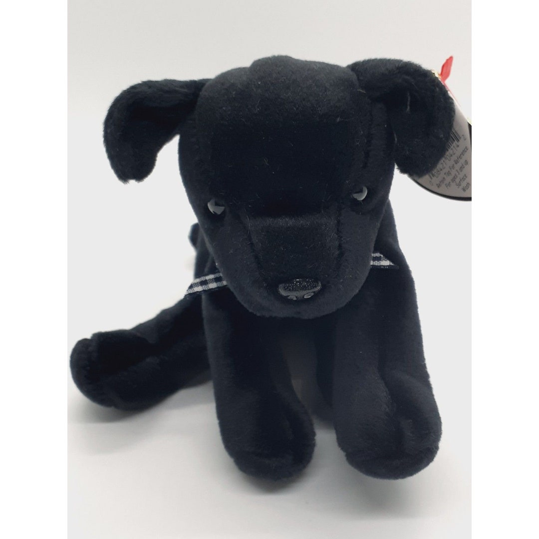 TY Luke the Black Lab Dog Beanie Baby - NEW With Tags - Retired 12/23 ...
