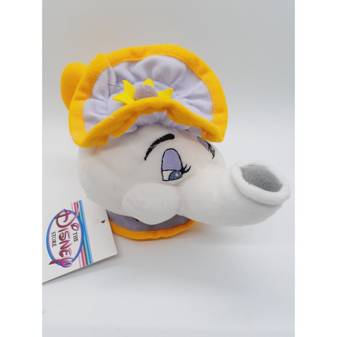 Disney Mrs. Potts Beauty and the Beast 7" Bean Bag Beanie Baby - New W ...