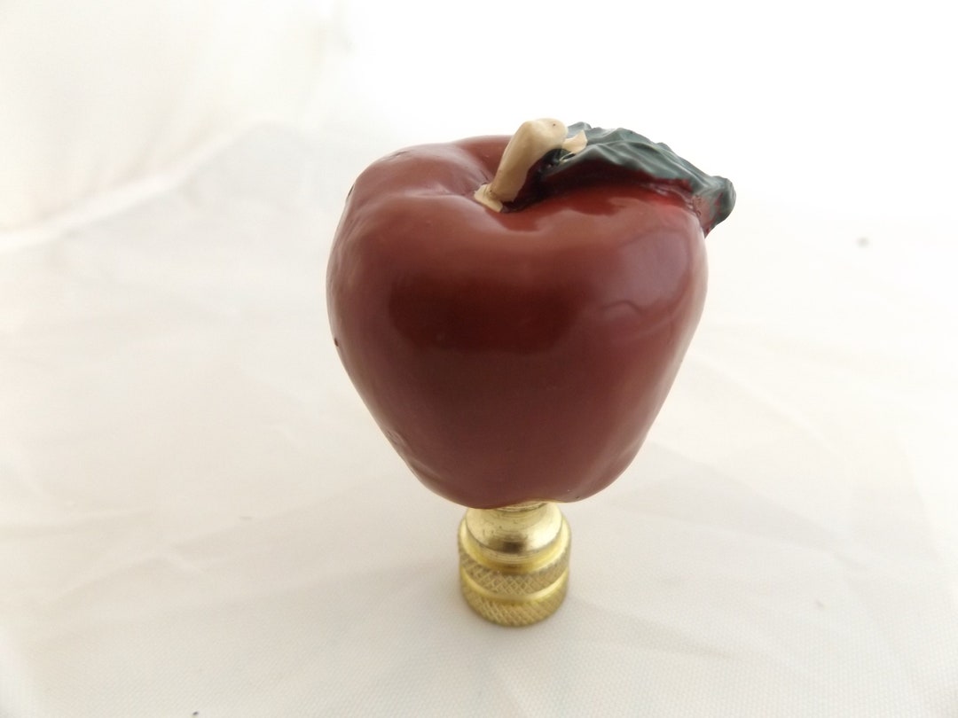 Cute Lamp Topper Finials-choose From Apple, Bunny, Hummingbird ...