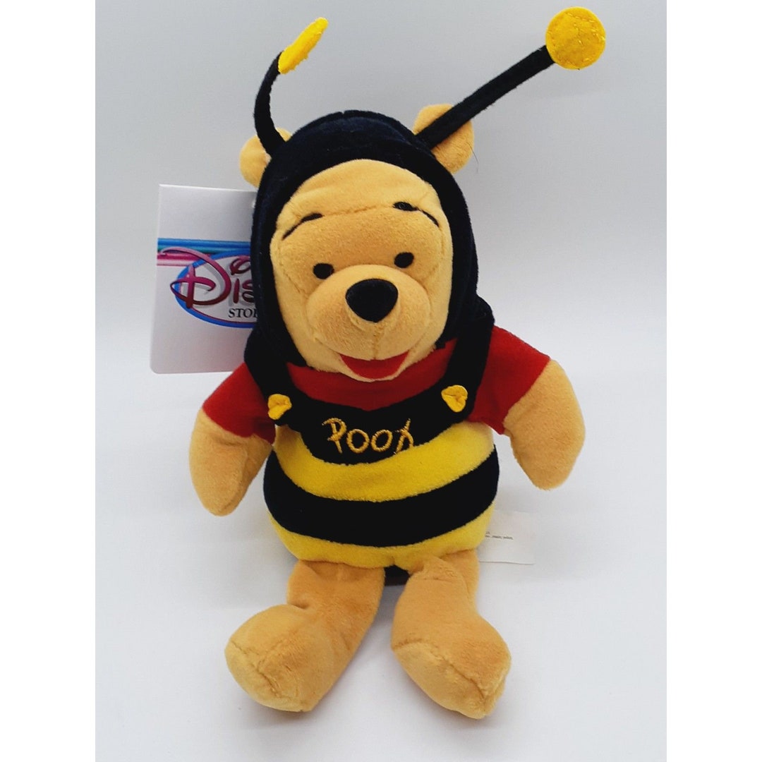 DISNEY Bumble Bee Pooh Bear 8" Bean Bag Beanie Baby - NEW With Tags - Etsy