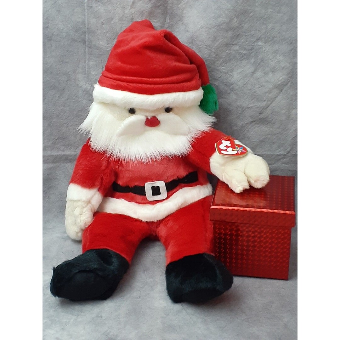 TY Beanie Buddy SANTA the Santa Claus Christmas Plush - (15 Inches ...