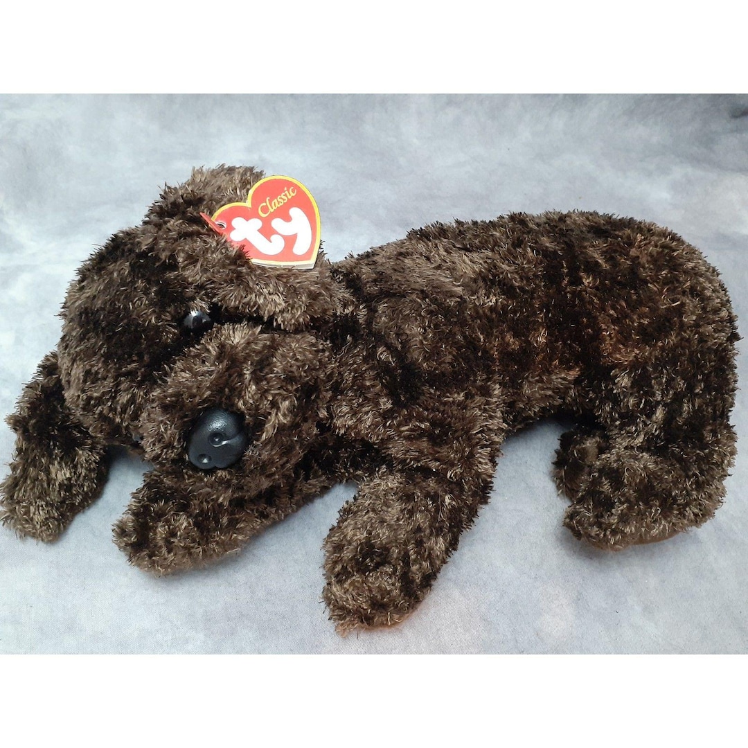 TY Classic Collection NUZZLE the Chocolate Lab Brown Dog - (12 Inches ...