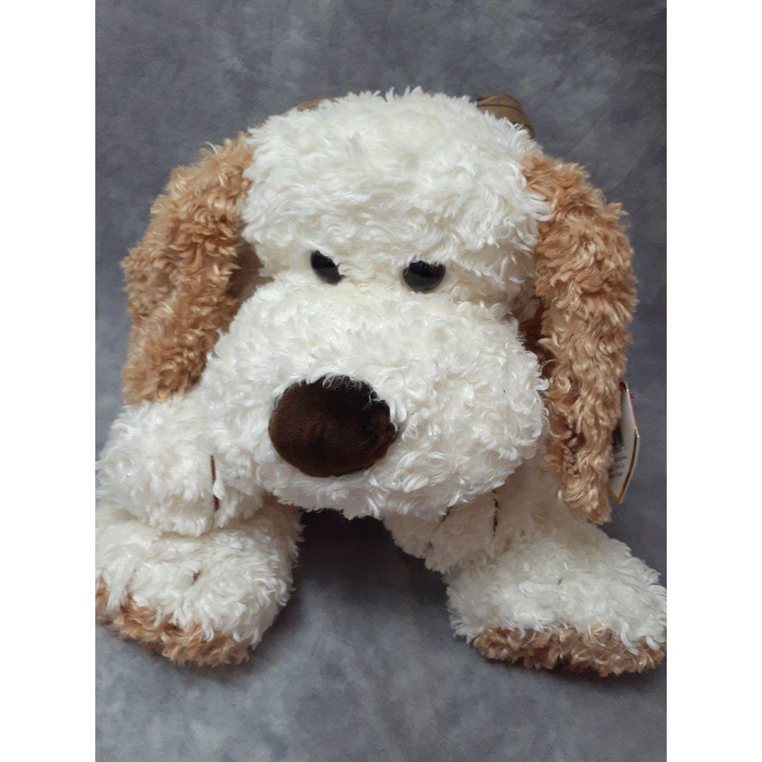 TY Classic TUCKER the Floppy Eared Tan & Cream Dog - Rare Find! (22 ...