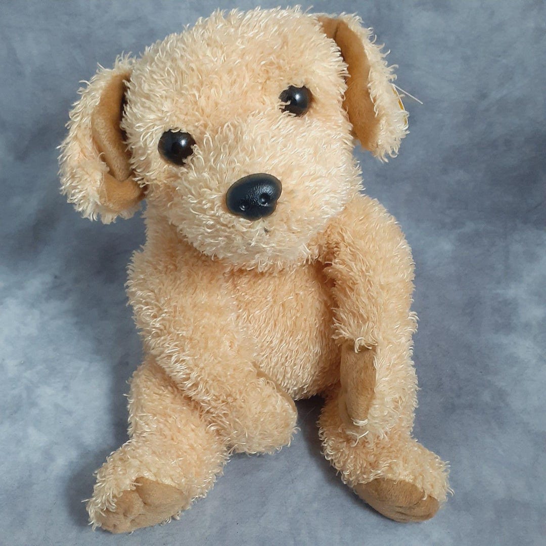 TY Classic NIPSEY the Golden Retriever Puppy Dog - Vintage 2002 - Rare ...