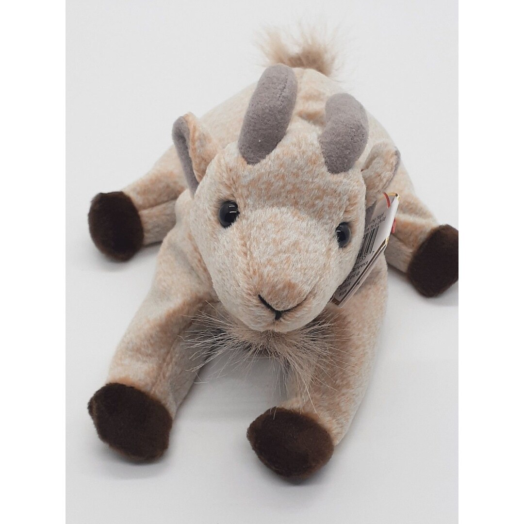 TY Goatee the Goat Beanie Baby - NEW With Tags - Retired 1999 - Etsy