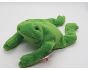 TY Beanie Baby LEGS the Frog 9 Inch - Etsy